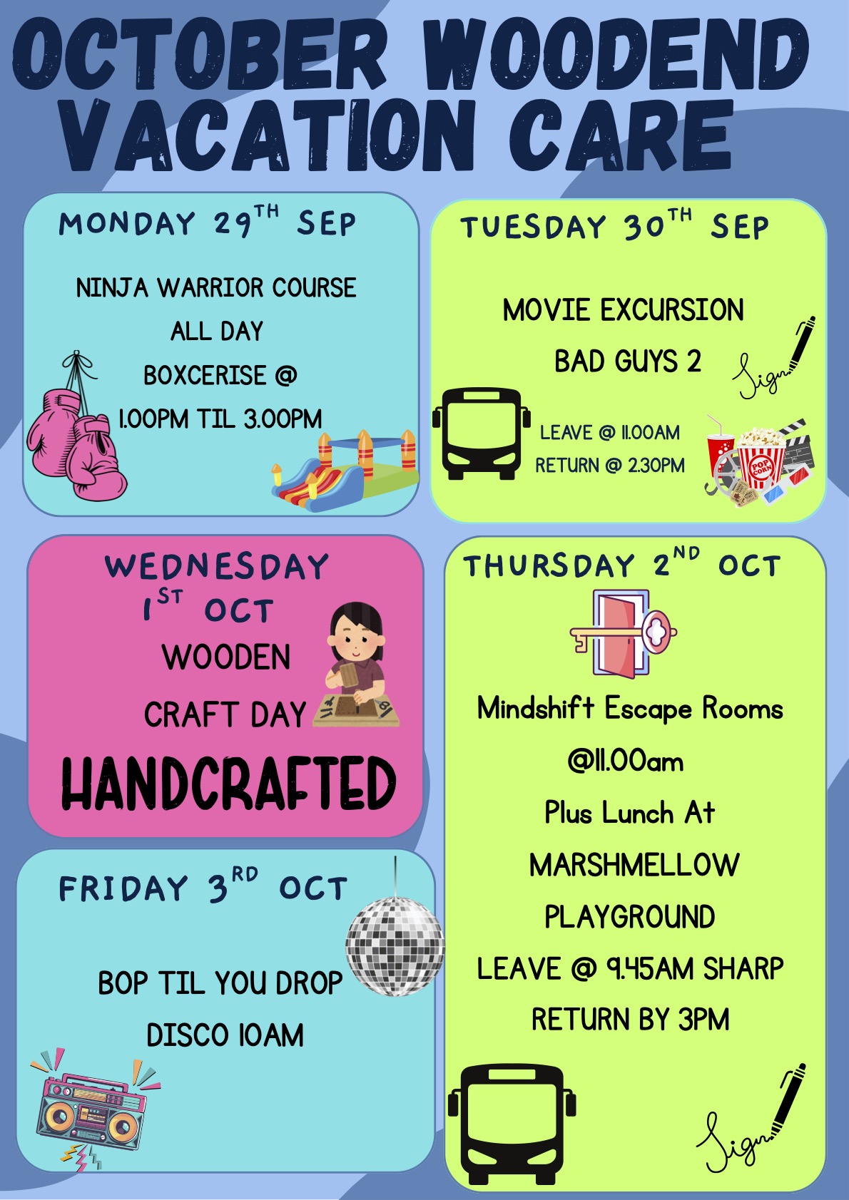 VAC CARE PROGRAM 1 - Woodend Primary School